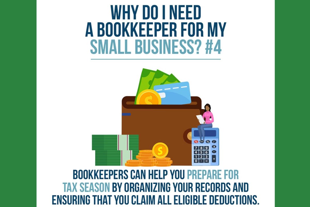 Why Do I Need A Bookkeeper For My Small Business? Reason #4 | Skynar Bookkeeping