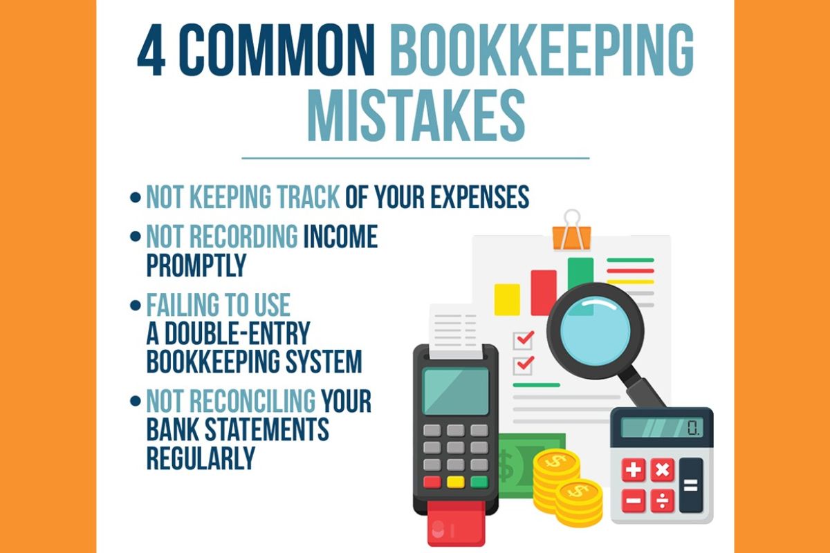 4 Common Bookkeeping Mistakes | Skynar Bookkeeping